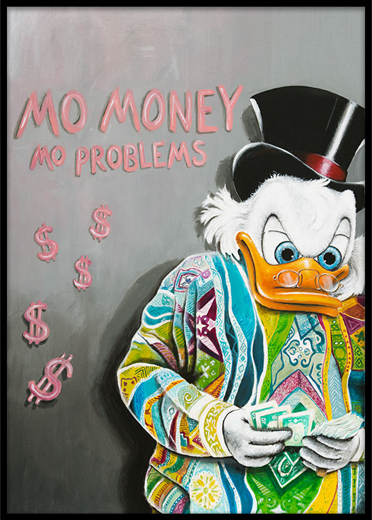 Mo Money Poster | Joakim von Anka Pop Art | Poster Space